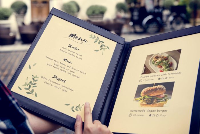 Tips for making Restaurant Menu Card